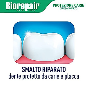Biorepair: "Total Protective Repair" Toothpaste with microRepair * 2.5 Fluid Ounce (75ml) Tube * [ Italian Import ]