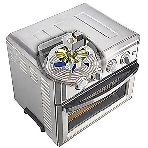 Cuisinart TOA-60 Convection Toaster Oven Air Fryer with Light, Silver w/ 1 Year Extended Warranty