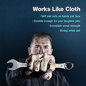 Sellars 54483 Toolbox Shop Towels 3-Pack, 11" Length x 9.4" Width, Blue (1 Packs of 3 Rolls, 55 Sheets per Roll)