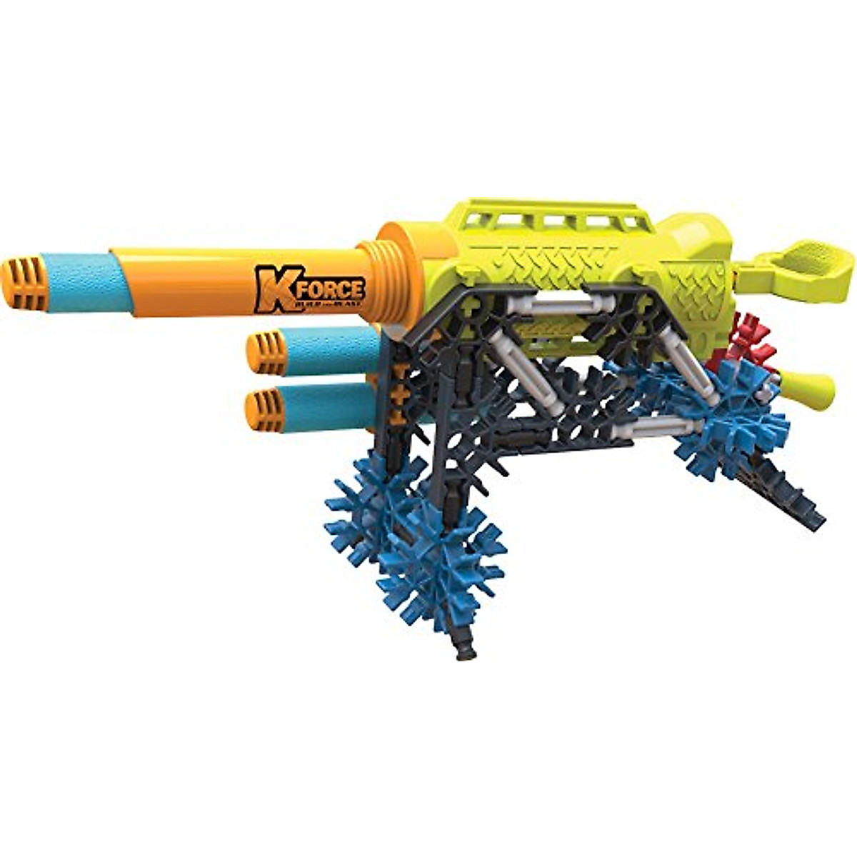 K’NEX K-FORCE Build and Blast® – Dual Cross Building Set – 368 Pieces – Ages 8+ – Engineering Education Toy