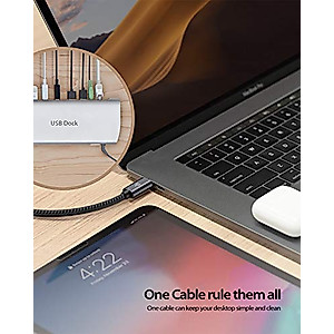 USB Type C Extension Cable (3.3Ft/1m/10Gbps), Faracent USB 3.2 Type C 3.1 Male to Female Extension Charging & Sync for PSVR2 MacBook Air M2 Pro/iPad Mini, iPad Pro Dell XPS Surface Book and More