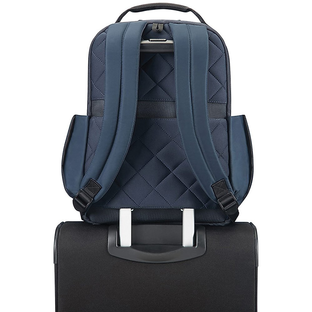 Samsonite 14 inch (42 cm-15.5 L), Blue (Space Blue), M (14.1"-15.5L)