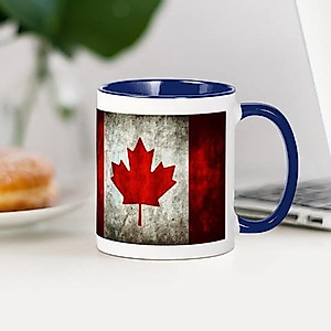 CafePress Canadian Flag Mugs Ceramic Coffee Mug, Tea Cup 11 oz