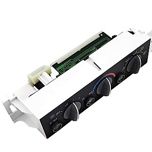 599-006 A/C Heater Climate Control Pannel with Rear Window Defogger Switch Fits 1996-2000 Chevy Suburban Tahoe GMC Yukon 9378805 15-72547.
