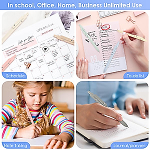 Nurse Graduation Gifts for Women, Aesthetic Gel Pens, Teacher Work Desk Accessories Office Supplies, College Stationary School Essentials, Cute Fine Point Smooth Writing Japanese Pen, Cool Class Stuff