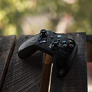 Skinit Decal Gaming Skin compatible with Xbox One S Controller - Officially Licensed NFL Buffalo Bills Black & White Design