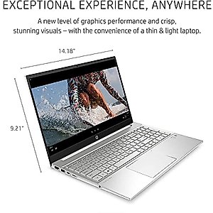 HP Pavilion 15T-EG00 Laptop 2022 15.6” FHD 1920 x 1080 Display Intel Core i7-1165G7, 4-core, Intel Iris Xe Graphics, 32GB DDR4, 1TB SSD, Wi-Fi 6, Bluetooth 5.2, 720p HD Camera, Windows 11 Home