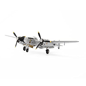 RoofWorld 1/72 Scale Replica Fighter Airplane Military Aircraft Model P-38 Fighter Lightning WWII Model Plane USA Army Military Models Collection