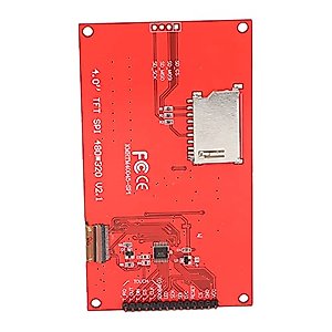 BOTEGRA TFT LCD Display Module, 480x320 HD SPI Serial Optional Touch Function TFT LCD Touch Screen Display ILI9488 Driver for Development Board