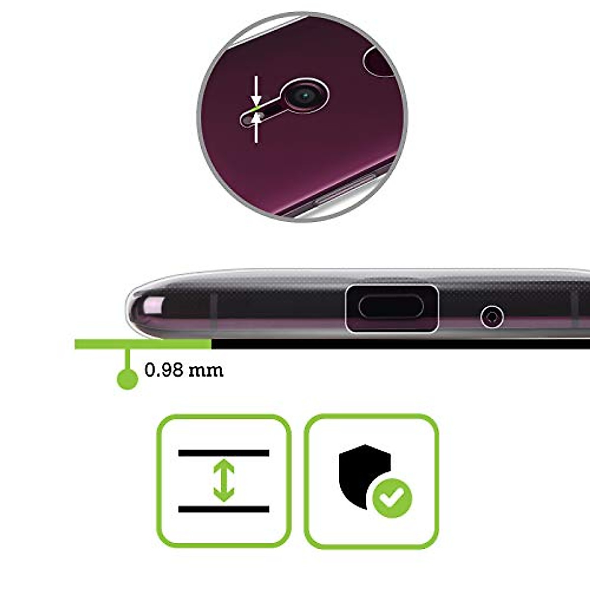 Head Case Designs Officially Licensed Anthony Christou White Wolf Fantasy Art Soft Gel Case Compatible with Sony Xperia 1 III