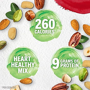 PLANTERS NUT-rition Heart Healthy Nut Mix, Snack Mix, 1.5 oz, 18 Count