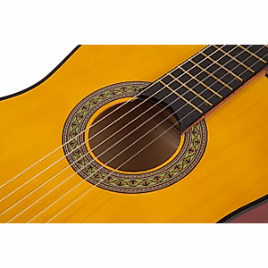 Music Alley MA34-N Classical Junior Guitar, Natural