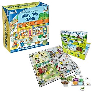 Briarpatch, Richard Scarry's Busy Day Game, Based on Early Reader Books for Preschool, Kindergarten and 1st Grade
