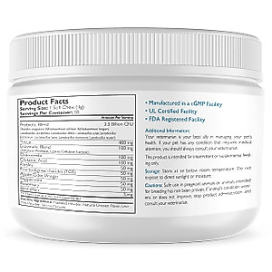 Nutrition Strength Coprophagia Stool Eating Deterrent for Dogs + Breath Aid, Extra Strength to Deter Dog Poop Eating, Probiotics & Digestive Enzymes for Gut Health & Immune Support, 30 Soft Chews