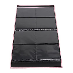 Photo Album, Mini Large Capacity Delicate Lightweight Photo Album for Ticket (pink)