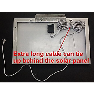 10W/14V Solar Panel Off Grid for Pure Digital eLEDing LED Light Kit