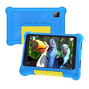 Freeski Kid Tablet 7-Inch Android 12 Kids Tablet, 2G RAM 32G ROM,Parental Control- Educational and Entertaining Tablet for Children