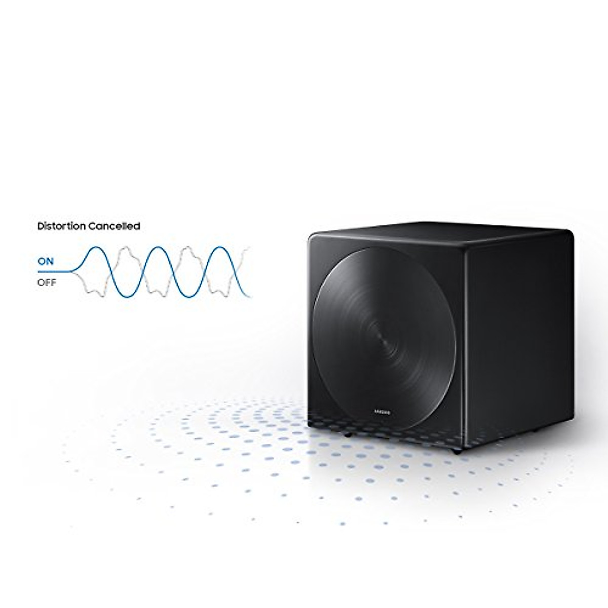 SAMSUNG Sound+ SWA-W700 Wireless Subwoofer, Front Firing Design with 10-Inch Driver, Ultra-Deep 27Hz Bass, Pairs Automatically with Sound+ Soundbars