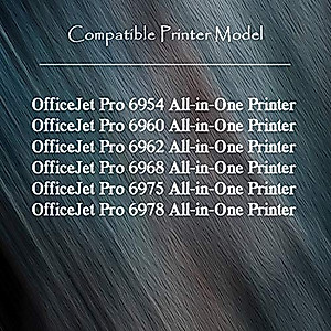 TG Imaging |Upgraded Chips Compatible 902XL Ink Cartridge for HP 902 |4 Pack, BCYM| Sets, Work in Officejet 6950 6960 Printer