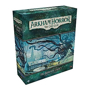 Fantasy Flight Games Arkham Horror The Card Game The Dunwich Legacy Campaign Expansion - Return to The Terror! Lovecraftian Cooperative LCG, Ages 14+, 1-4 Players, 1-2 Hour Playtime, Made