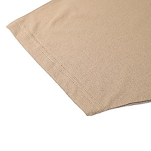 Men Lucky Me I See Ghosts Trendy Hip Hop Heavyweight Tshirts Letter Shirt Khaki