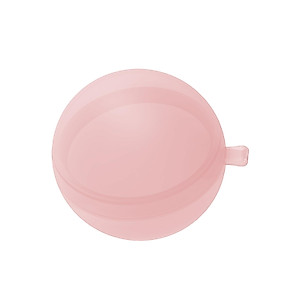 Grebest Reusable Water Balloons,Summer Outdoor Pool Beach Water Fighting Ball Games Toy-Self-Sealing Quick Fill Water Bombs Balls for Kids Adults Pink C 2.36