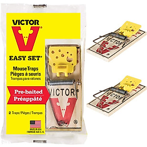 VICTOR Easy Set Mouse Trap - 2Pk