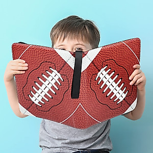 Elcoho 900 Pockets Football Card Binder for Trading Cards Holder with Sleeves Album Cards Holder Protectors with 3 D-Ring Album for Sports, Football Card Collection Storage