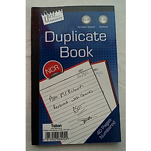 Duplicate Book NO Carbon Required 8"X5"