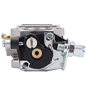 HIPA 300486 Carburetor for Earthquake E43 E43CE Auger MC43 MC43CE MC43E MD43 Tiller Cultivator WE43 WE43E Edger Powermate PEA438 PCV43 Southland SCV43 SEA43 SEA438 Eskimo Mako M43 43cc 51.7cc Engine