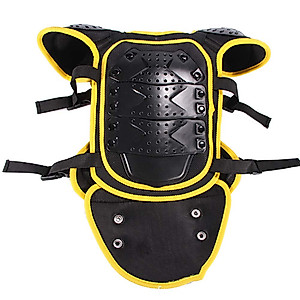 Kids Motorcycle Armor Suit Dirt Bike Chest Back Spine Protector Shoulder Arm Eblow Knee Pads Full Body Armor Vest for Bike Motocross Racing Skiing ICE Skating Hockey