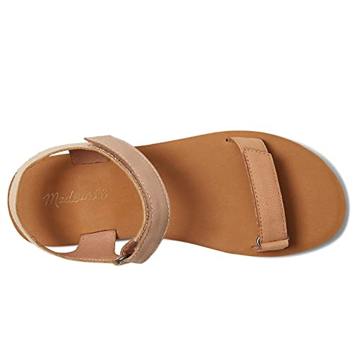 Madewell The Maggie Sandal in Colorblock Sandstone Multi 9 M