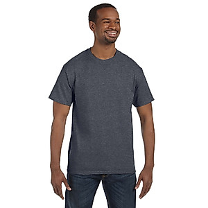 Hanes Tagless® Men`s T-Shirt Charcoal Heather