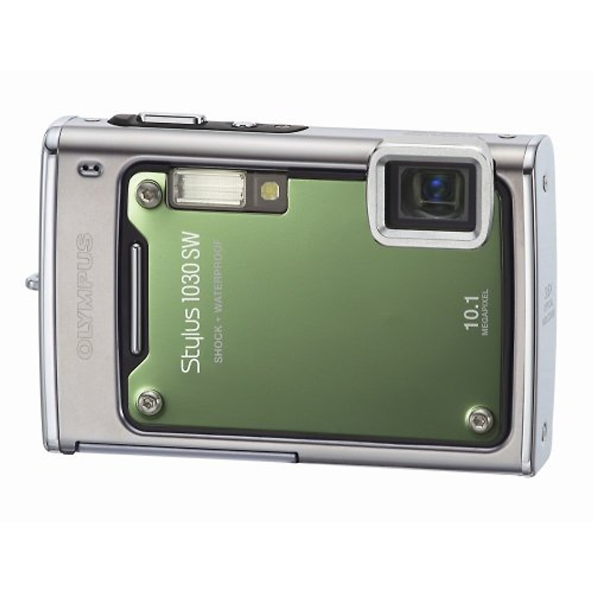 Olympus Stylus 1030SW 10.1MP Digital Camera with 3.6x Optical Wide Angle Zoom (Green)