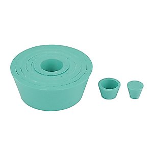 AUNMAS Filter Adapter Cones Rubber, Filtration Flask Vacuum Rubber Adaptor L25 204Y Stopper Buchner Funnel Flask Filtration Set