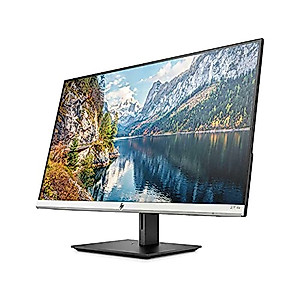 HP 27f Monitor 27” 4K UHD (3840 x 2160) 60Hz Refresh Rate IPS Panel 5ms GTG 16:9 300 nits Brightness Up to 1.07 Billion Colors AMD FreeSync Technology 178° Viewing Angle DisplayPort + HDMI Cable