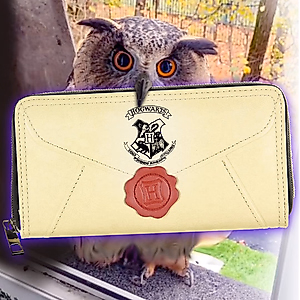 Harry Potter Hogwarts Letter Zip Around Wallet