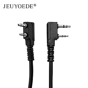 JEUYOEDE U94 PTT Tactical Military Adapter Standard 7.1mm Plug Compatible with Kenwood Radio