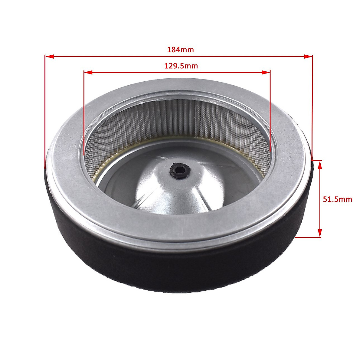 JRL 10PCS Air & Pre Filter Air Cleaner for Honda 17210-Z6L-010 GX630 GX630R GX630RH GX660 GX690