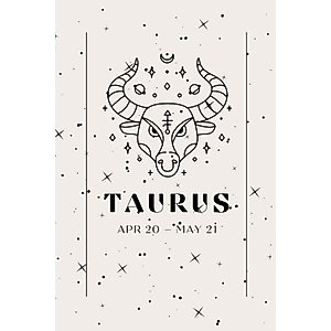 Taurus Notebook Zodiac Horoscope Journal for Gifts, Birthdays, Women, Kids, and Men: Taurus Zodiac Notebook Journal for Women, Girls, Men - Diary Journal notebook for School, Work, or Travel