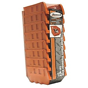 Homak Plastic Bins, Small, Set of 8, HA01080643