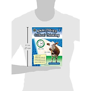 Analogies for Critical Thinking, Grade 4 from Teacher Created Resources