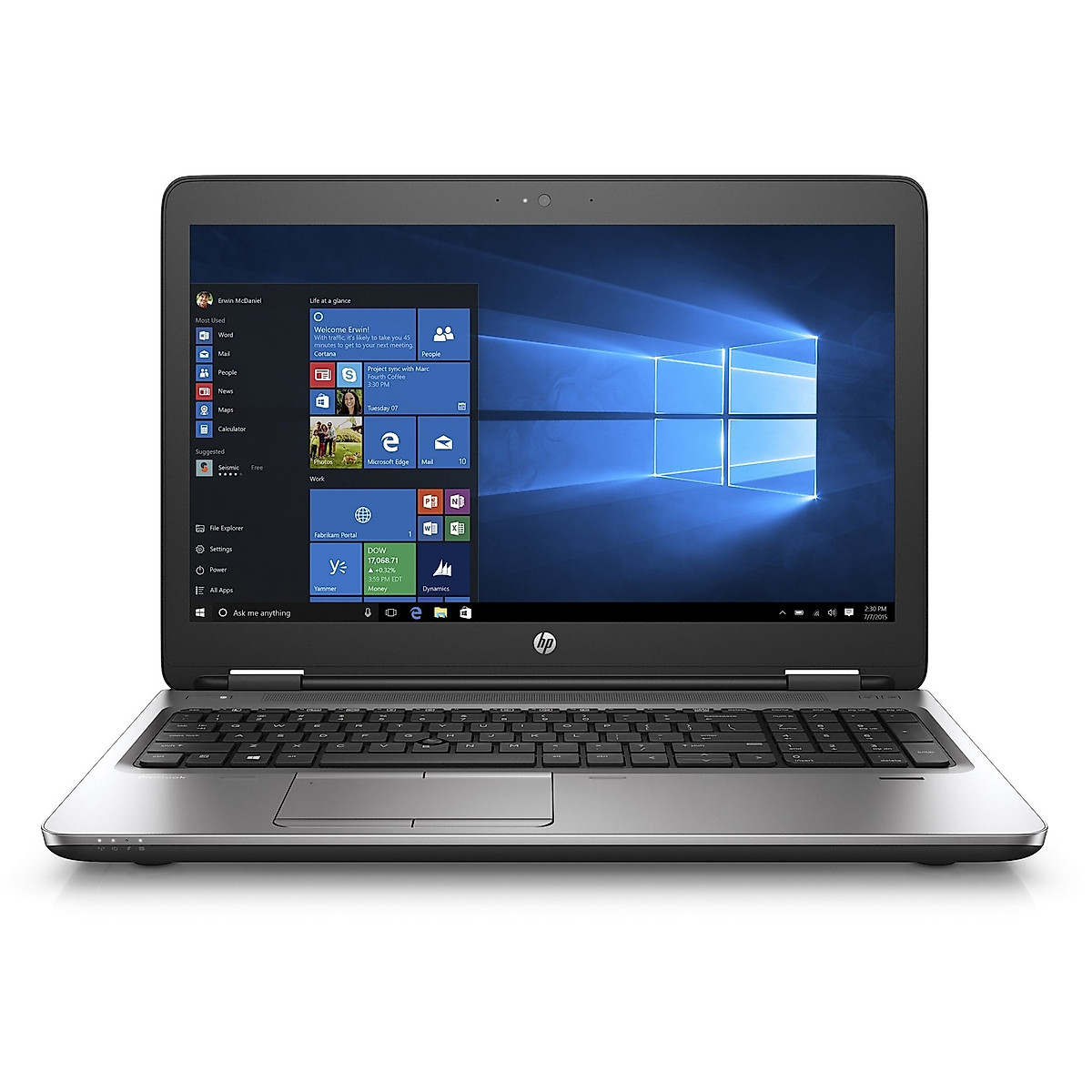 HP ProBook 650 G2 15.6 Inch Business Laptop PC Intel Core i5 6300U up to 3.0GHz, 16GB DDR4, 512GB SSD, WiFi, Win 10 Pro(Renewed)
