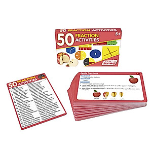 Junior Learning JL331 50 Fraction Activities, Multi