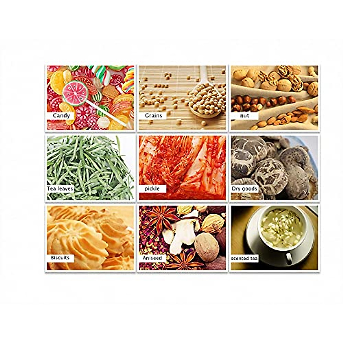 ZCSMTZ 3 Piece Set Glass Storage Jar, Sealed Storage Tank With Spherical Oak Plug,High Borosilicate Glass,Used In Kitchen Storage Room,Used For Flour,Sugar,Coffee,Biscuits,Candy,Glass Storage Jars