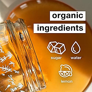 Smooth Lab, Sugar Wax Hair Removal Kit - Sugar Waxing Kit for Sensitive Skin - 100% Organic All Natural Ingredients - Perfect for Bikini, Arm, Leg, Chest, Facial and Body Hair Removal - Outstander