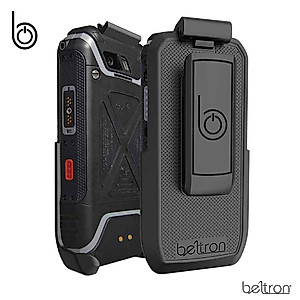 BELTRON Heavy Duty Rotating Belt Clip Holster for Sonim XP5S XP5800 (AT&T FirstNet Sprint) Secure Fit & Quick Release Latch (Durable Reliable & Lightweight) - NOT for XP5