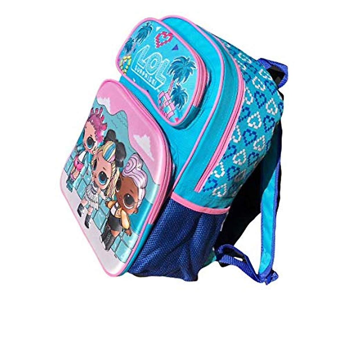 L.O.L. Surprise! Limited Edition Supreme BFF's 16" 3D Backpack and Insulated Lunch Bag