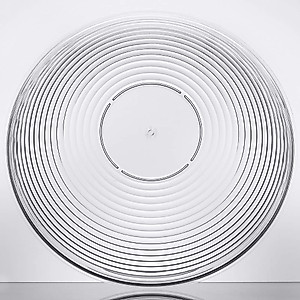 Cambro (RSB18CW135) 20 qt Round Ribbed Bowl - Camwear®, Clear