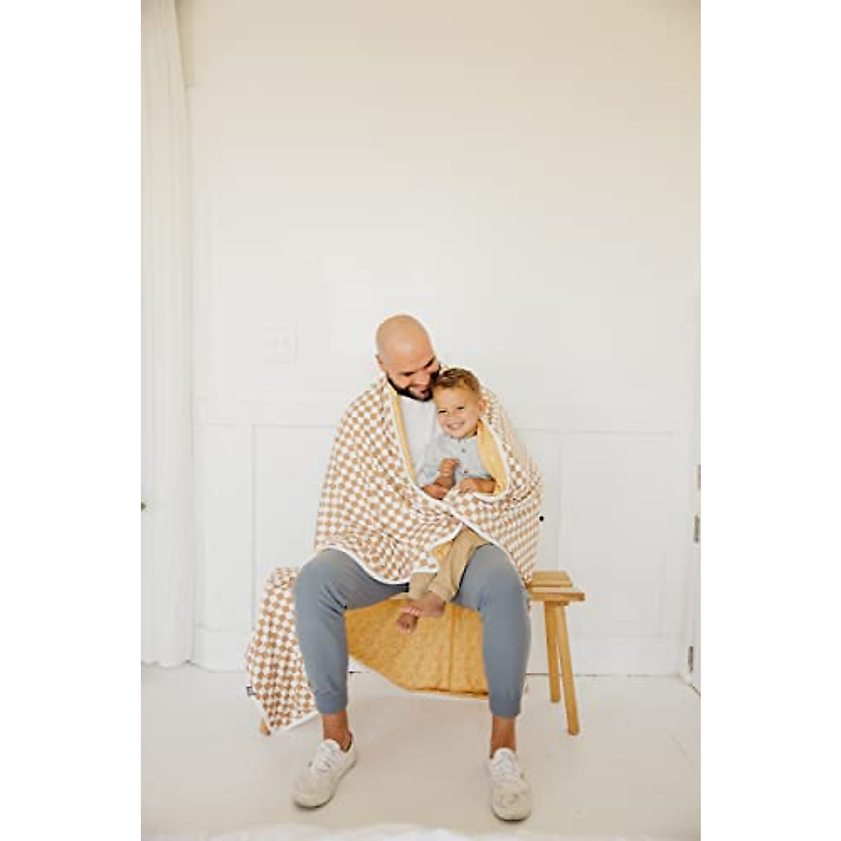 Copper Pearl Jumbo Premium Knit 3 Layer Stretchy Throw Blanket Vance